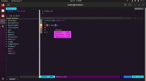 how to create compile run a c program in linux terminal shout ubuntu write execute using vrogue