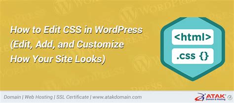 How To Edit CSS In WordPress Edit Add And Customize How Your Site