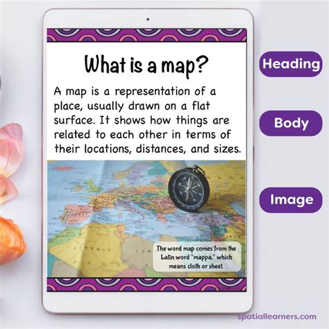 Understanding Maps First Grade Lesson Spatial Learners First