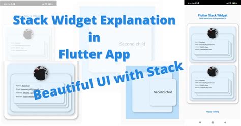 Flutter App Stack Widget Detailed Explanation With Example Let Me Flutter