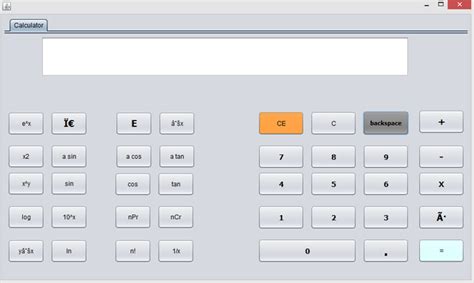Simple Calculator Program In Java Using Jframe Infoupdate Org