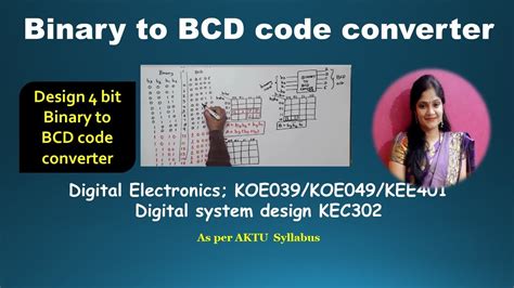 Binary To BCD Code Converter Code Converter Binary To BCD