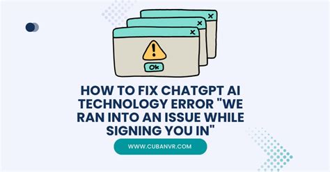 How To Fix ChatGPT AI Technology Error We Ran Into An Issue While