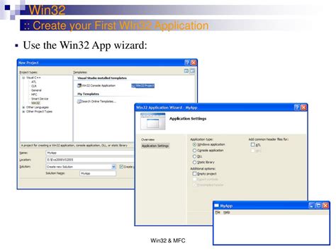 ppt windows gui programming with win32 and mfc powerpoint presentation id 6841721