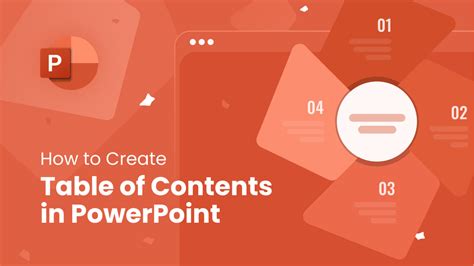 How To Create Table Of Contents In PowerPoint Ultimate Guide