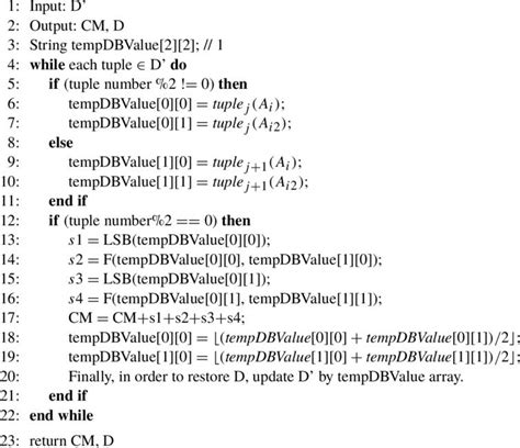 a reversible hiding technique using lsb matching for relational databases ios press