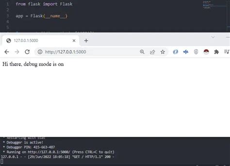 how to use flask debug mode delft stack