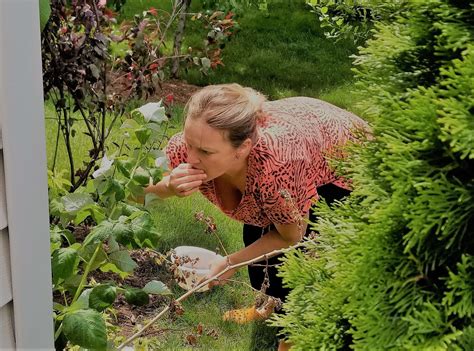 Naked Girls Fondling Themselves In The Vegetable Garden 43 Photos