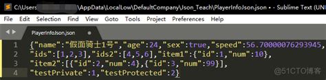 unity 无法解析 json unity 读取json mob6454cc64c0a4的技术博客 51cto博客