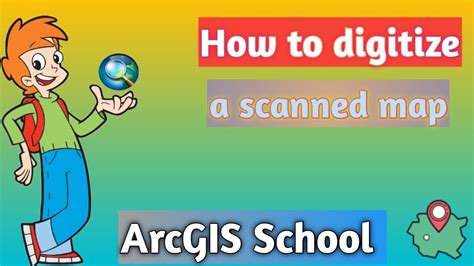 How To Digitize A Scanned Map By Arcgis YouTube