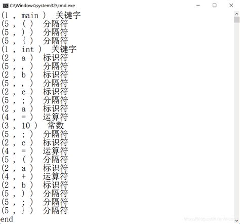 C实现编译原理词法分析实验（含代码）在本实验中您需要在了解词法分析目标及原理的基础上使用c进行实践。 词法分析 Csdn博客