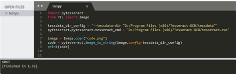 python3 x python3使用 pytesseract 进行图片识别 全栈开发之路 segmentfault 思否