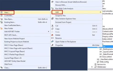 calling an action method from a partial view in asp net mvc openr
