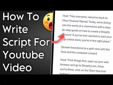 How To Write Script For Youtube Video YouTube Video Script Generator