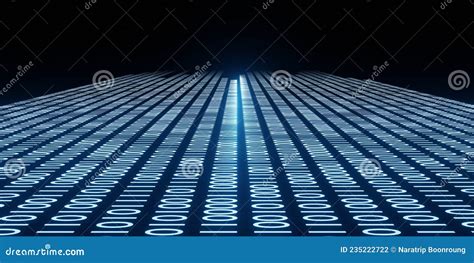 binary code background abstract technology digital binary data and secure data concept 3d