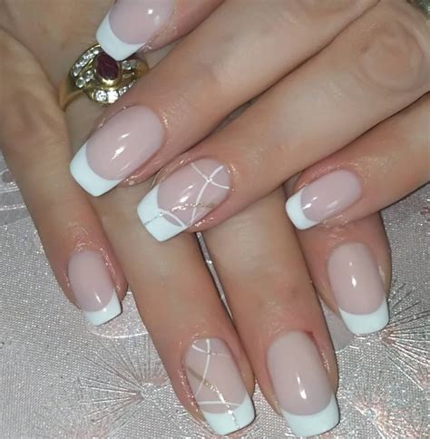 70 Trendy Designs Acrylic Nails To Try Once French Manicure Nail Design Ideas Frenchmanicure