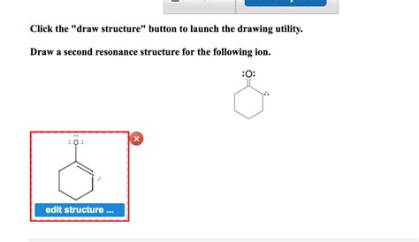 solved click the draw structure button to launch the