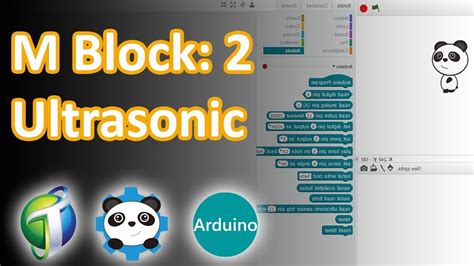 2 Interfacing Ultrasonic Sensor With Arduino In Mblock Youtube