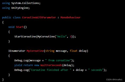 unity多线程和协程 unity 多线程 csdn博客