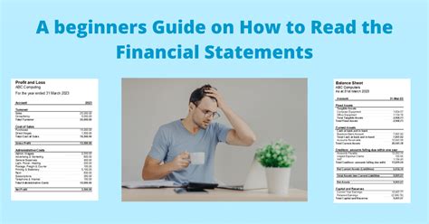 How To Read Financial Statements A Beginners Guide