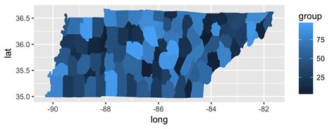 R Remove Border Lines In Ggplot Map Choropleth Stack Overflow