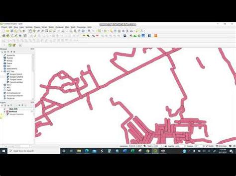 Creating Buffer For Roads Using Qgis Youtube