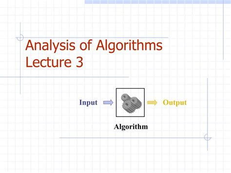 ppt analysis of algorithms lecture 2 powerpoint presentation free download id 5359199