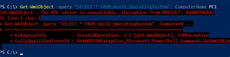 test wmi connection with powershell active directory pro