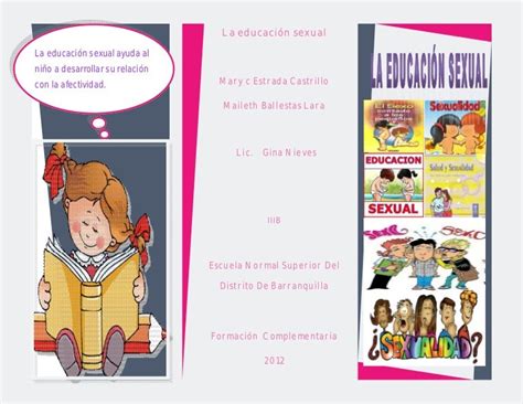 Folleto Sexualidad