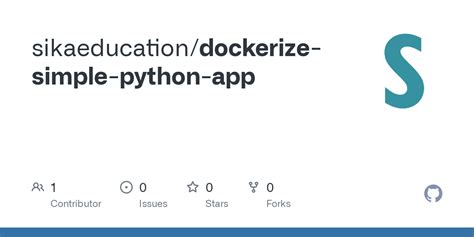 github sikaeducation dockerize simple python app
