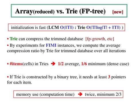Ppt Lcm Ver Efficient Mining Algorithms For Frequent Closed