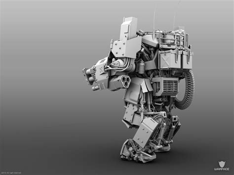 Mech Boss Denisartist Computer Graphics Plus Japanese Robot Robot Concept Art Computer