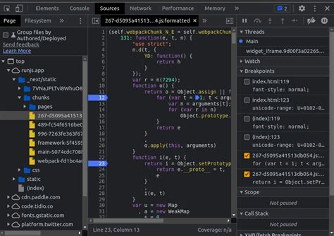 improve your debugging skills with chrome devtools
