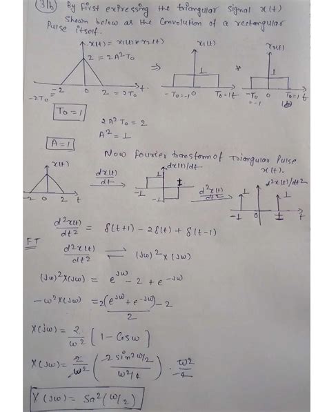 solved a 10 points let x jw denote the fourier transform of the signal tutorbin