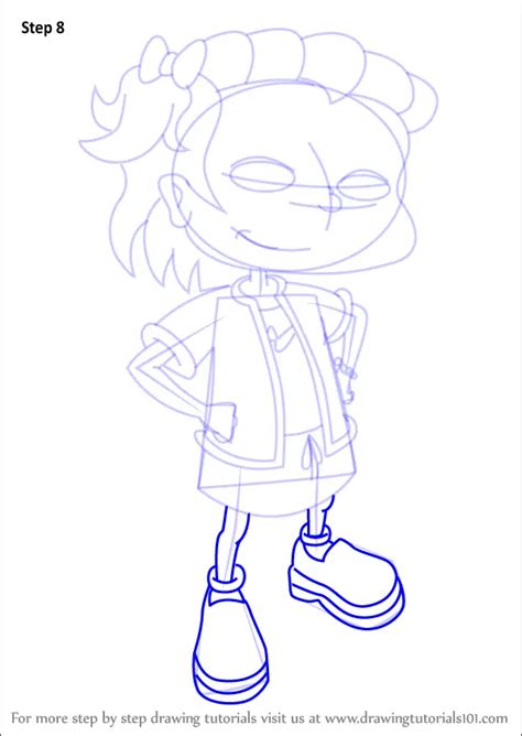 How To Draw Lil DeVille From All Grown Up All Grown Up Step By Step
