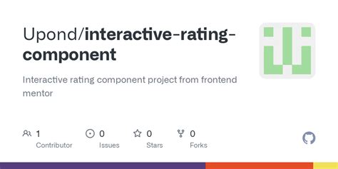 github upond interactive rating component interactive rating component project from frontend