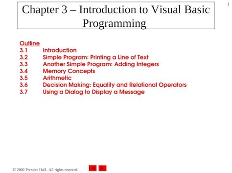 PPT Chapter 3 Introduction To Visual Basic Programming DOKUMEN TIPS