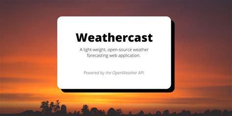 weather forecast application · github topics · github