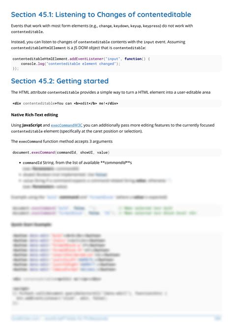 SOLUTION Execcommand And Contenteditable In Javascript Studypool