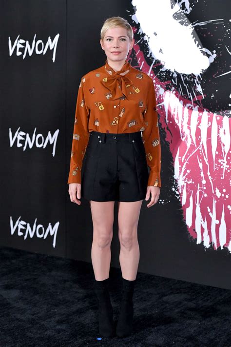 Michelle Williams Venom Photocall 01 Gotceleb