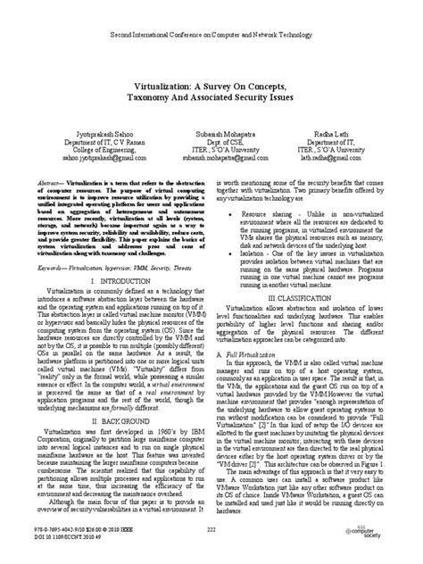 virtualization survey pdf virtual machine virtualization