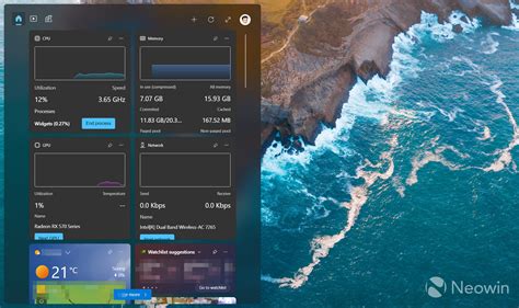 Windows 11 Gets Widgets For Monitoring CPU GPU RAM And More Here Is