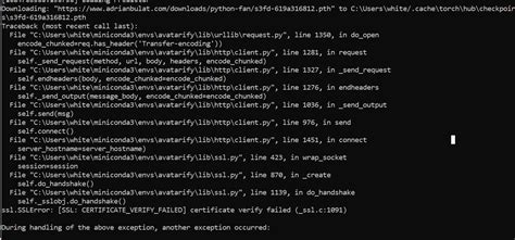 Cannot Run Windows Bat Because Of SSL Certificate Verify Failed Issue