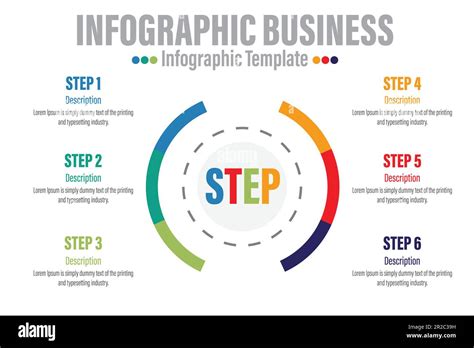 Vector Circle Infographic Cycle Diagram Graph Presentation Chart