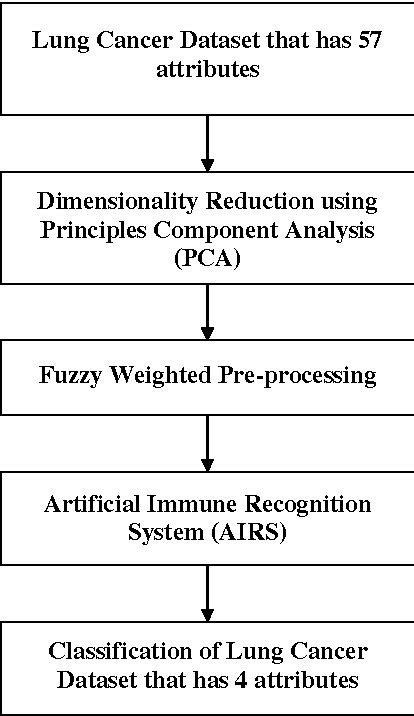 principles component analysis fuzzy weighting pre processing and artificial immune recognition