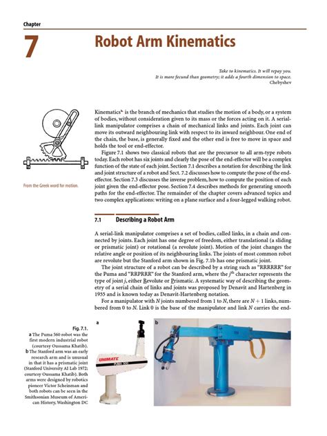robot arm kinematics pdf cartesian coordinate system kinematics