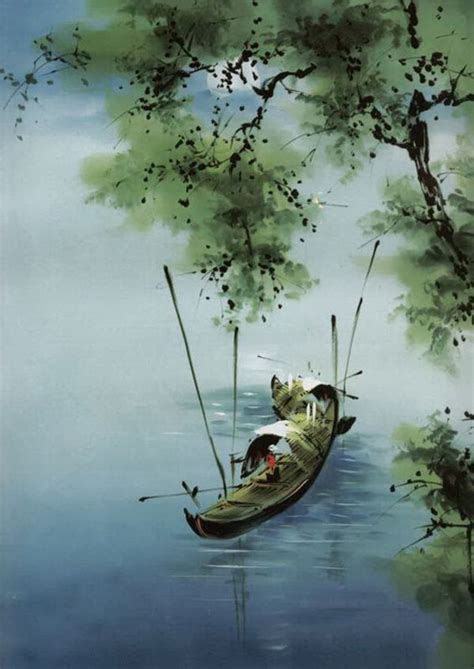 Những bí quyết Cách vẽ tranh người lái đò để có bức tranh tuyệt đẹp