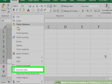 How To Remove Leading Or Trailing Zeros In Excel 12 Steps