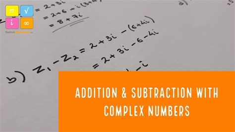 how to add and subtract with complex numbers youtube