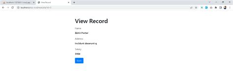 GitHub Codehafeez Crud Simple PHP Core Simple CRUD